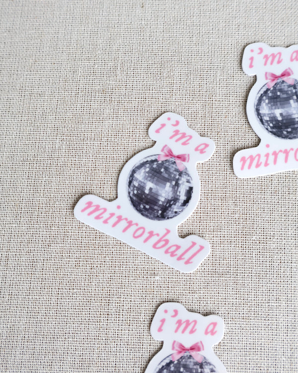 Mirrorball Sticker – BooksWithJess