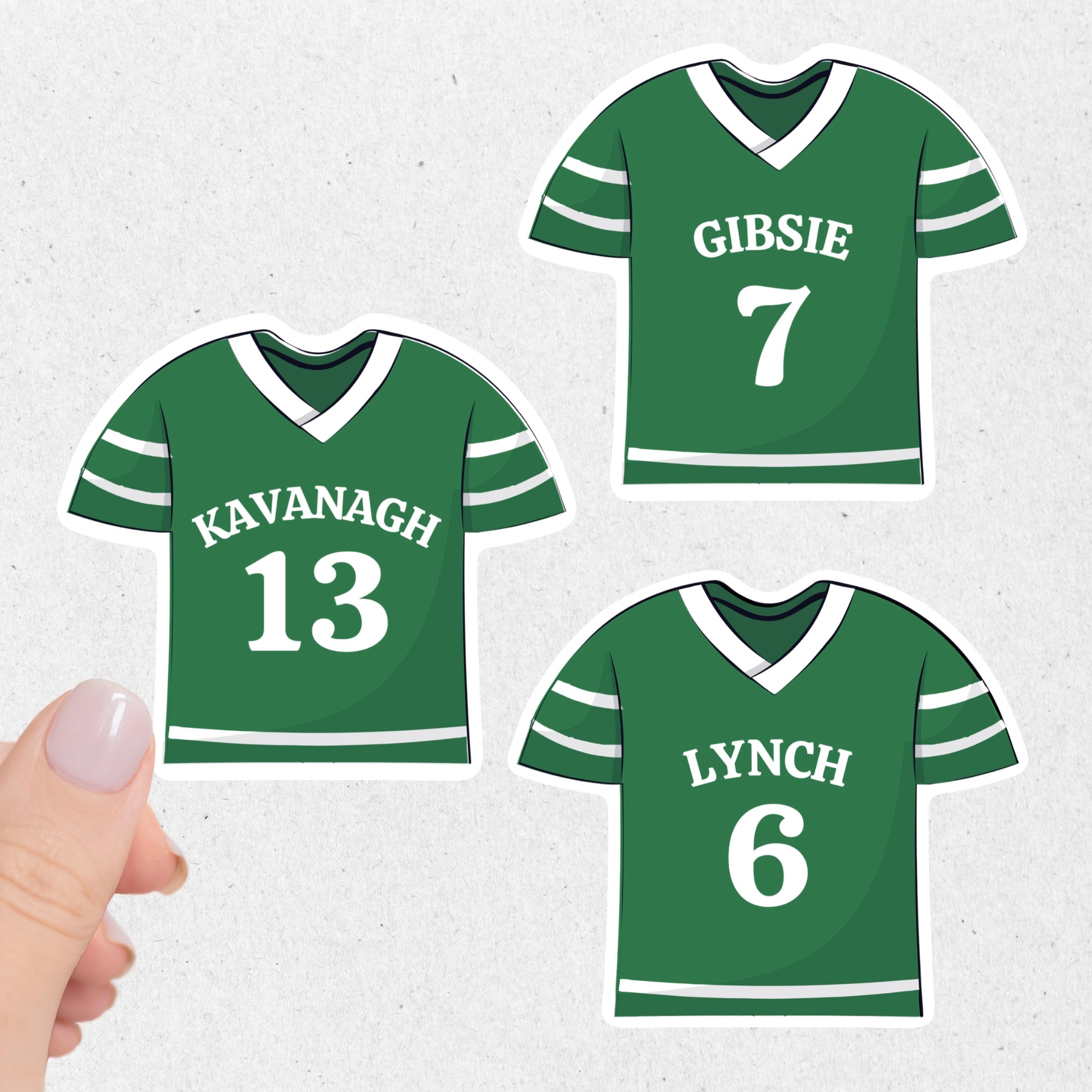 Jerseys Sticker Pack – BooksWithJess